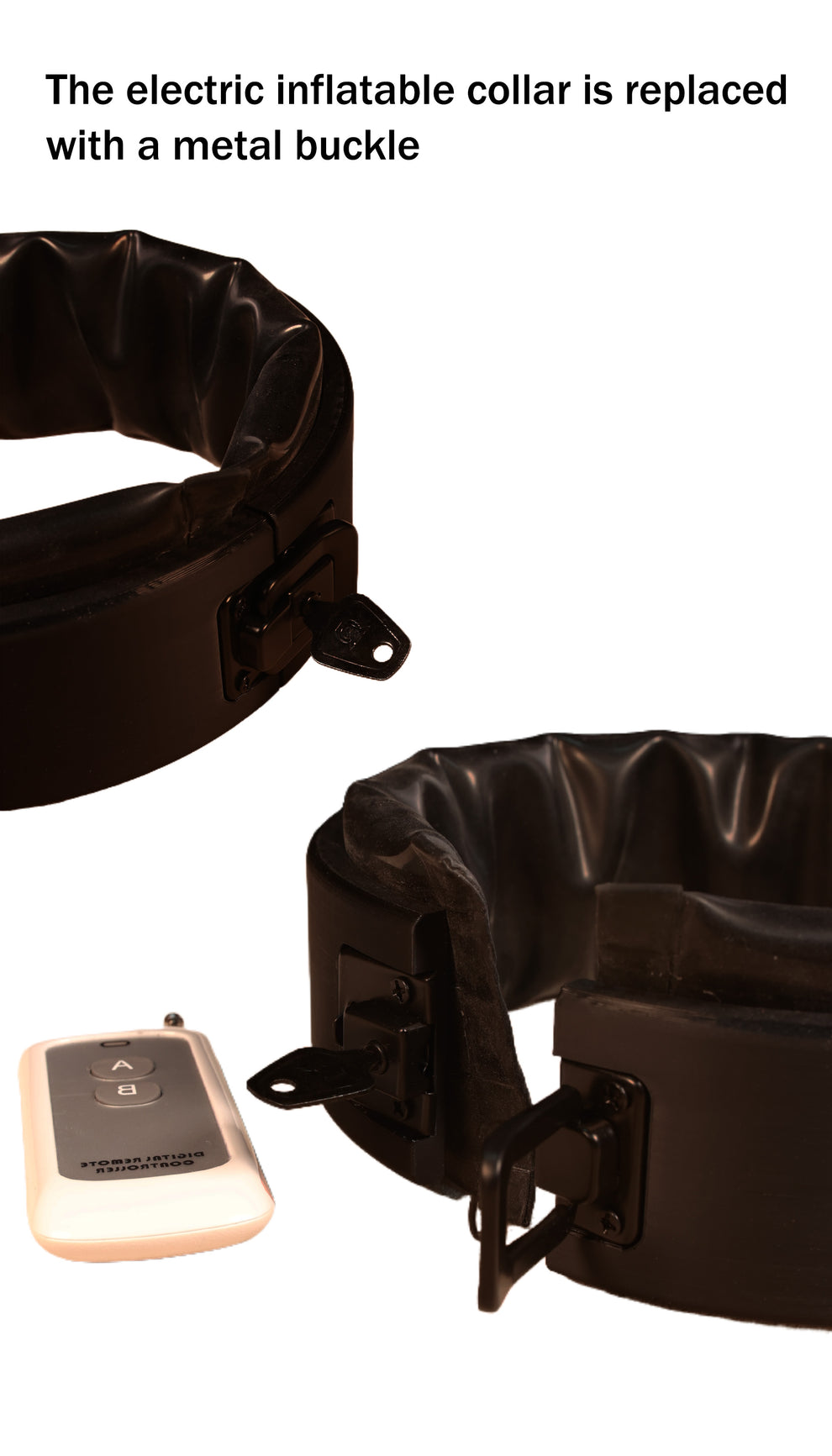 Remote Control Suffocation Inflatable Collar – Kenze