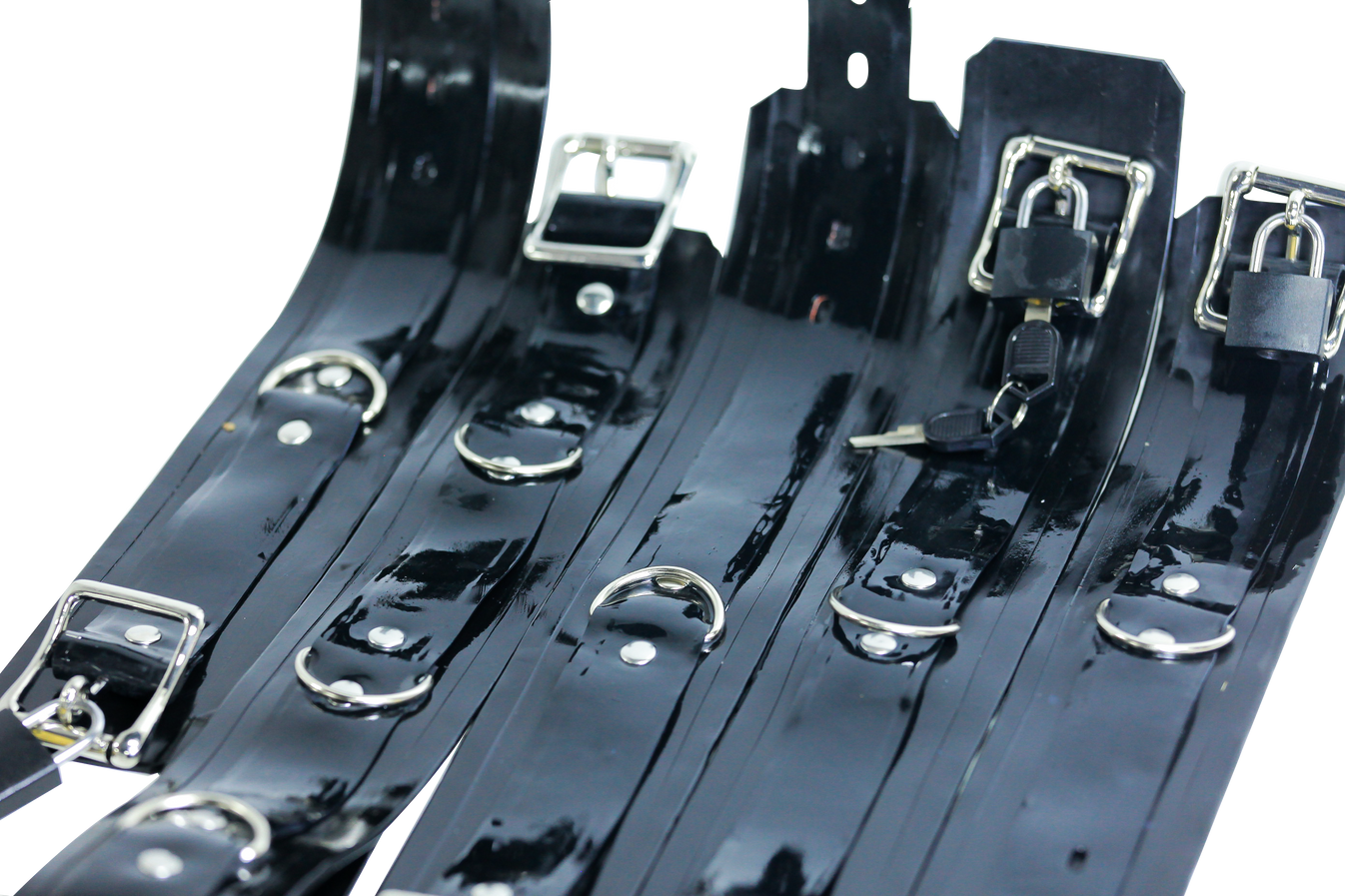 Latex Bondage Handcuffs – Kenze